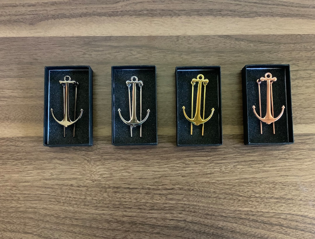 Anchor Metal Bookmark - Etsy