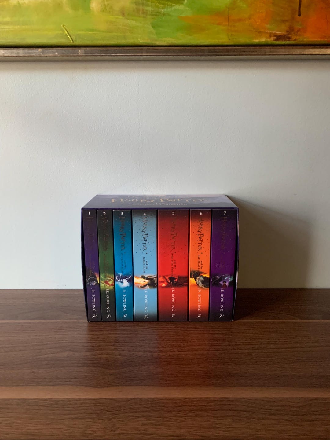 Harry Potter Box Set: the Complete Collection by J.K. Rowling - Etsy