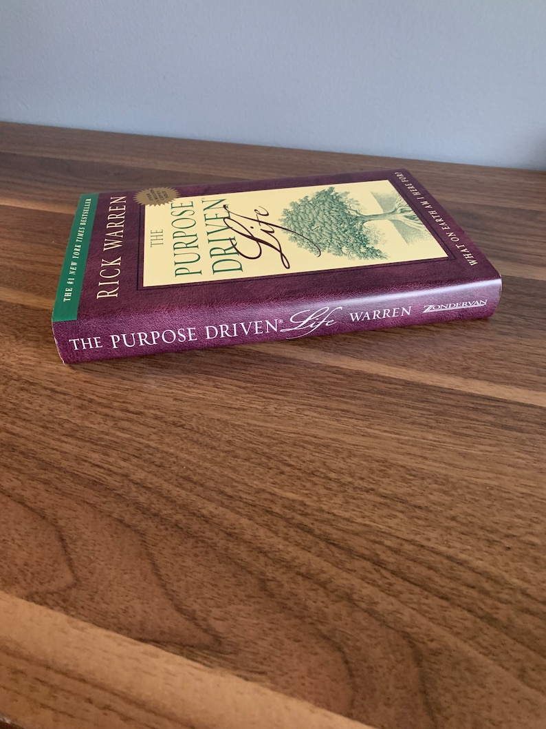 The Purpose Driven Life by Rick Warren - Etsy