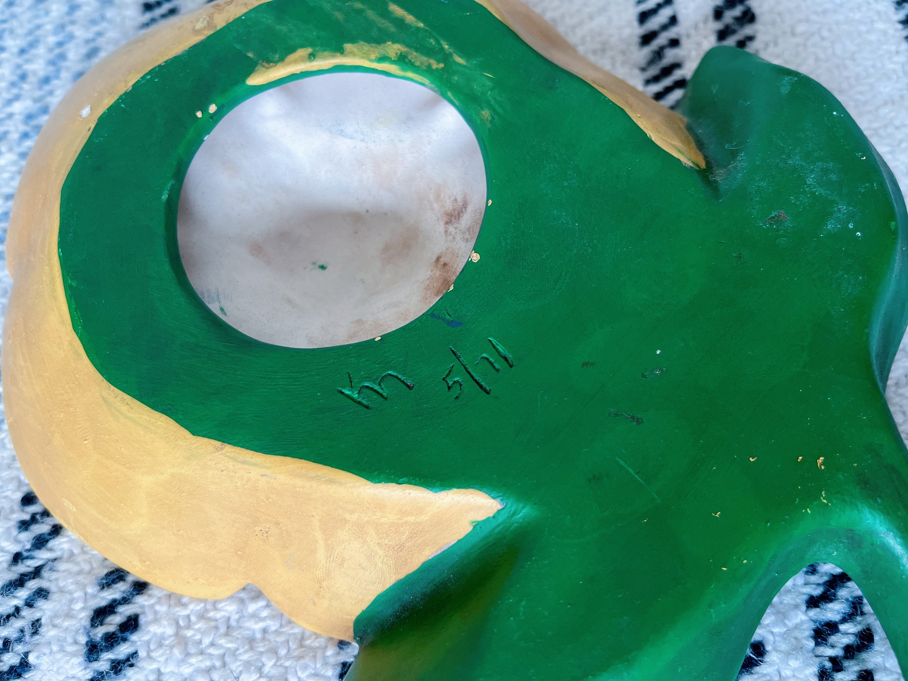 Handmade Vintage Ceramic Wall Flower 1970's Home Decor - Etsy