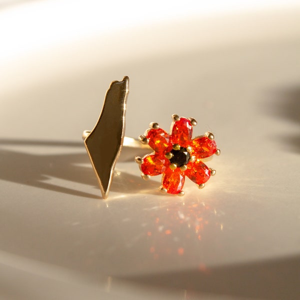 Poppy Ring - Etsy