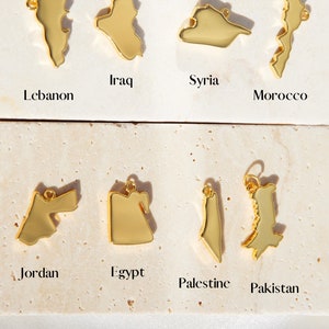 Double Map Necklace - Etsy
