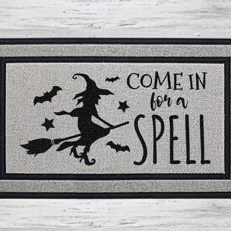 Witch Doormat - Etsy