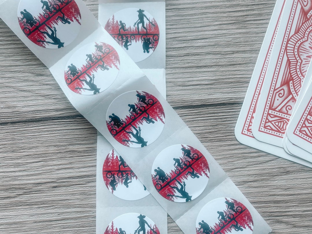 Stranger Things Inspired Sticker Set Stranger Things Gift Gift for ...