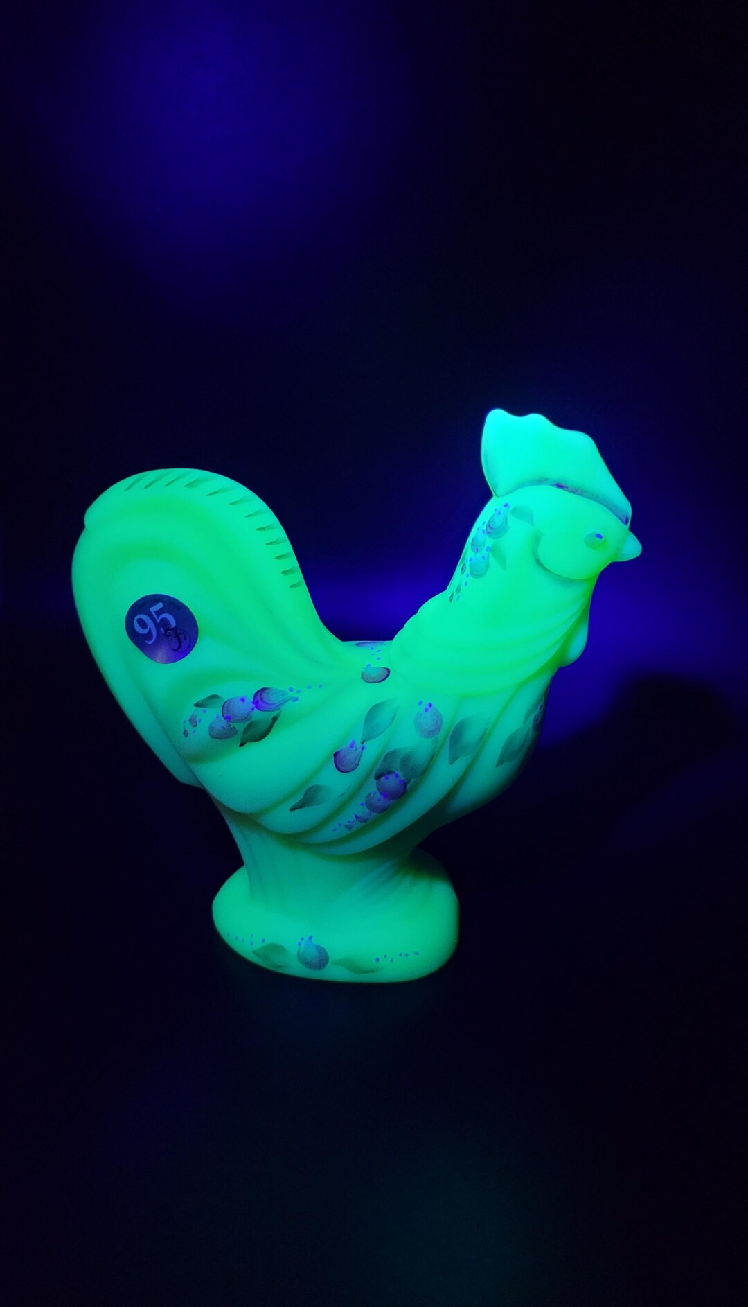 Fenton H.p. Burmese Rooster - Etsy