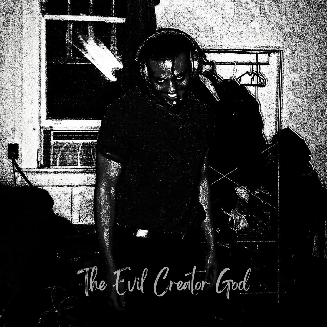 Headphones 1 KK the Evil Creator God : Digital Printable Photo ...