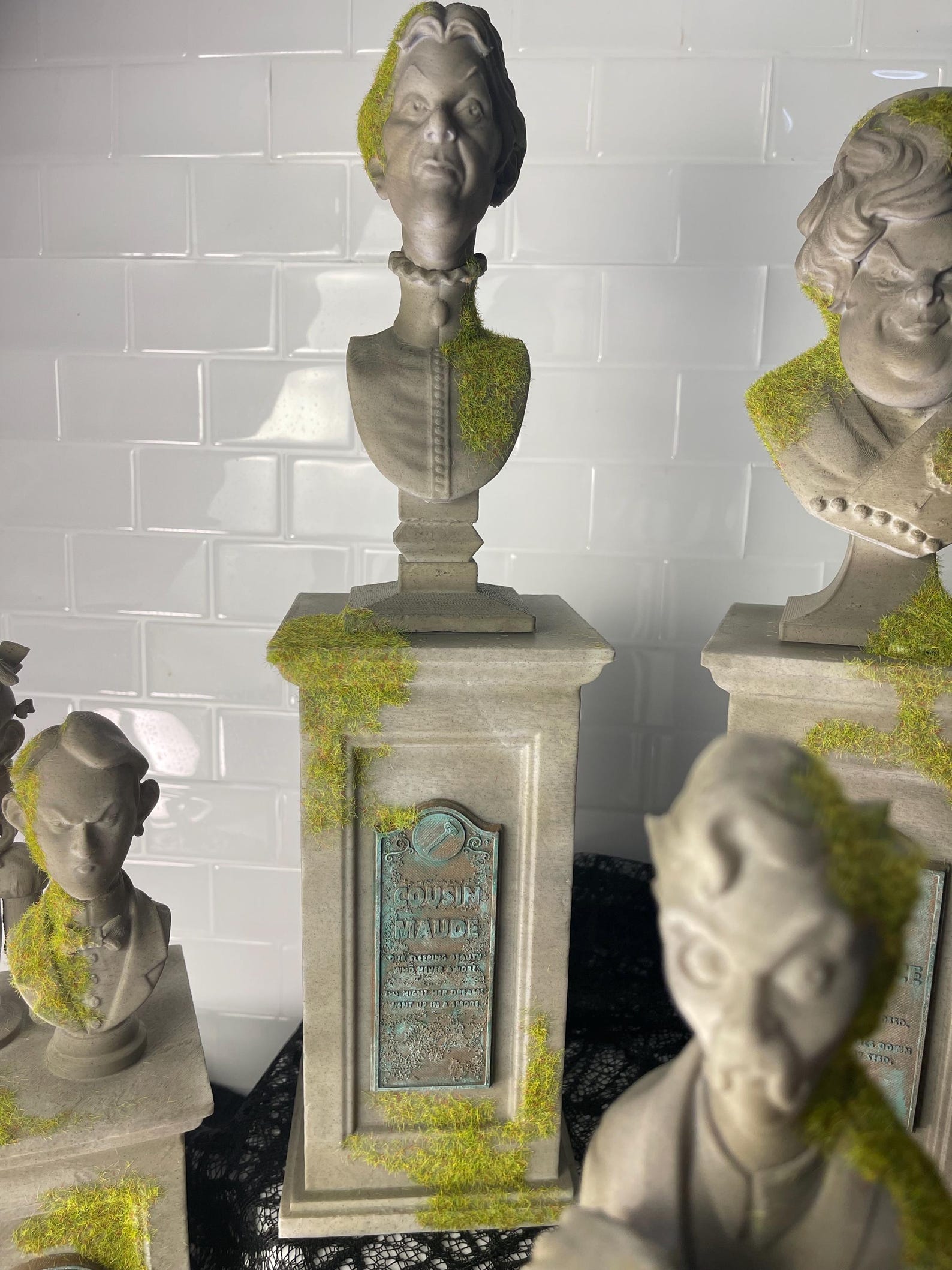 3D Printed Haunted Mansion Statues - Etsy
