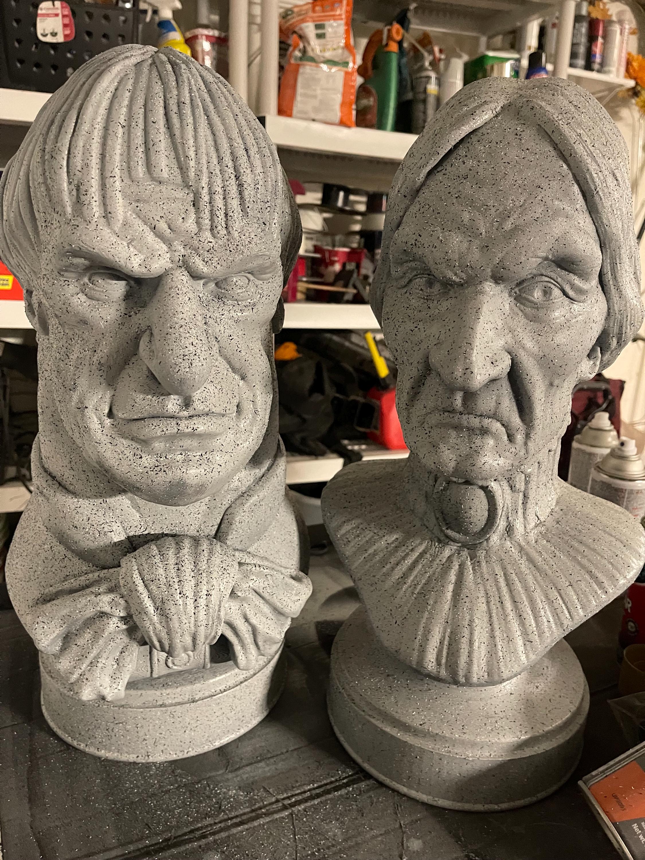 3D Printed Haunted Mansion Statues - Etsy