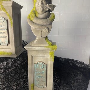 3D Printed Haunted Mansion Statues - Etsy