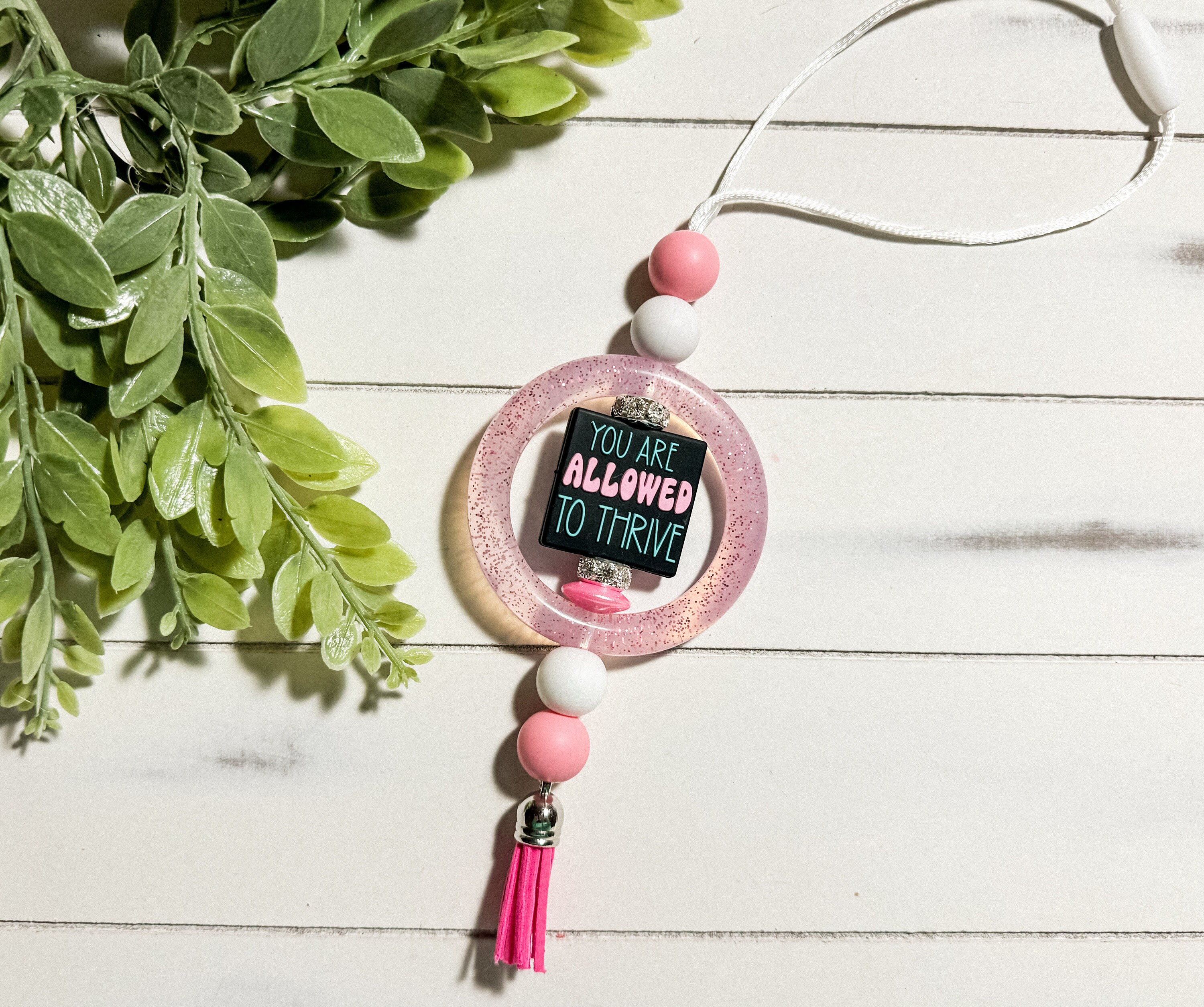 Silicone Car Charm, Silicone Beads, Silicone Focal Bead, Rearview ...