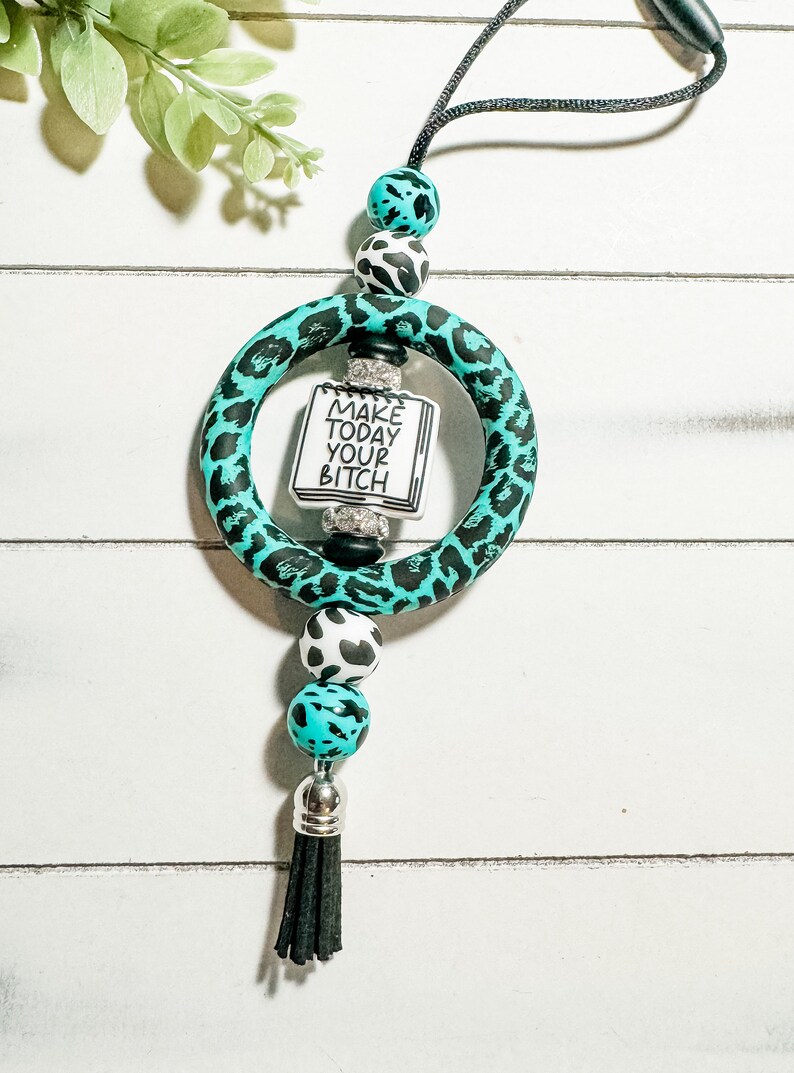 Silicone Car Charm, Silicone Beads, Silicone Focal Bead, Rearview ...