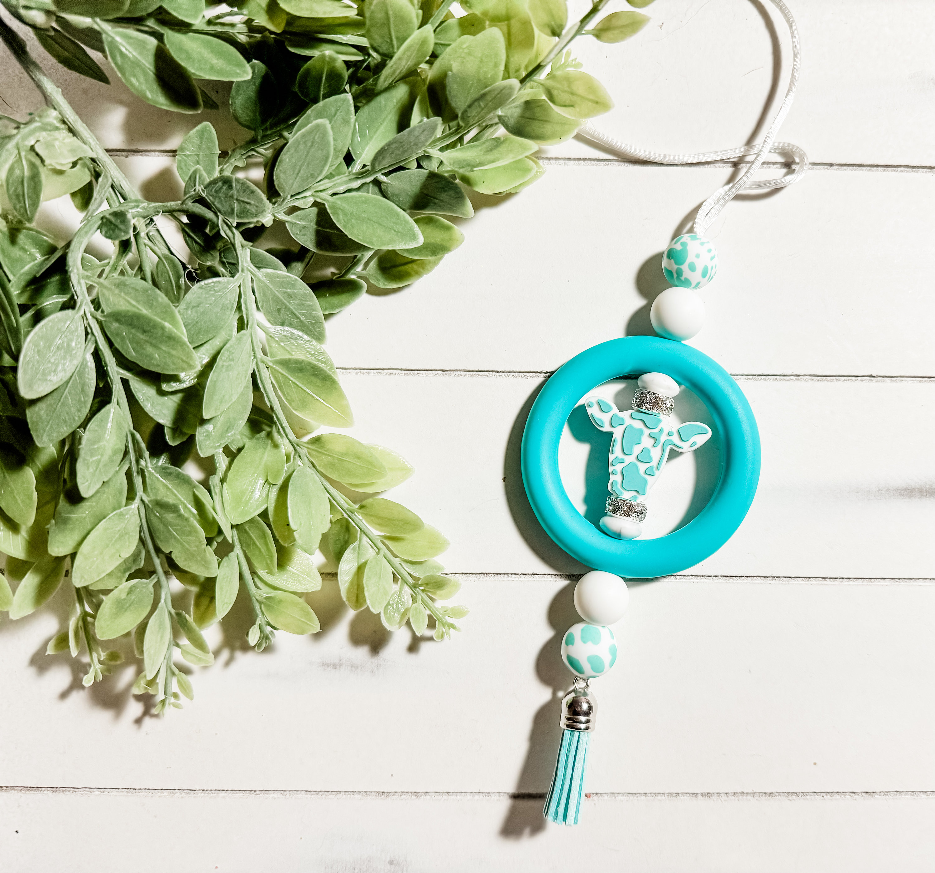 Silicone Car Charm, Silicone Beads, Silicone Focal Bead, Rearview ...