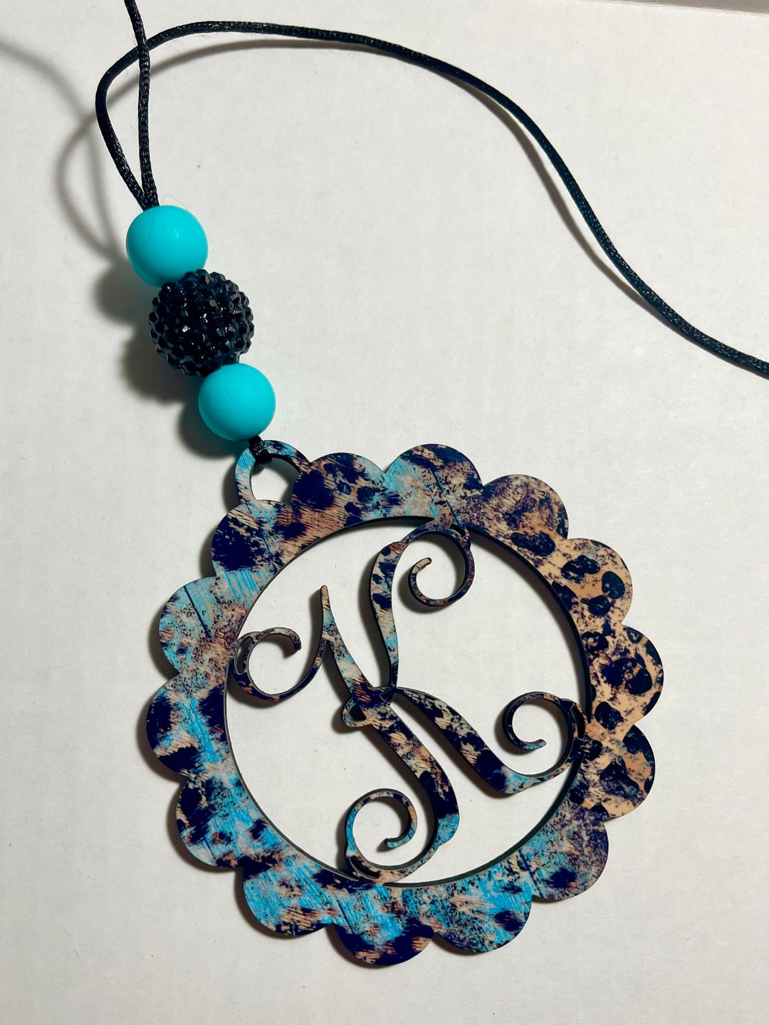 Car Charm Rear View Mirror, Personalized, Mirror Charm, Mom Gift, Car ...