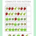 Complete the Pattern Cut and Paste | Cut and Paste Worksheet | Great ...