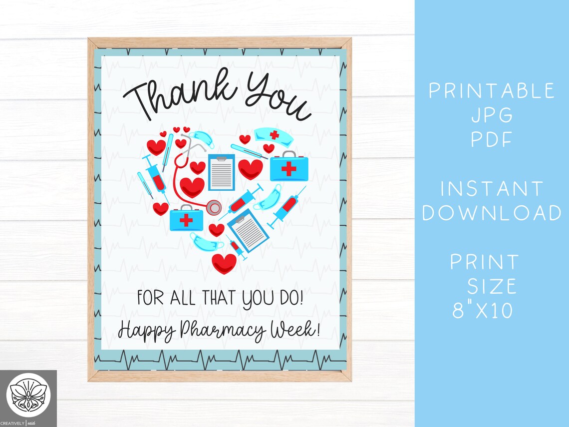 Pharmacy Week Gifts for Pharmacists Pharmacy Tech - Etsy