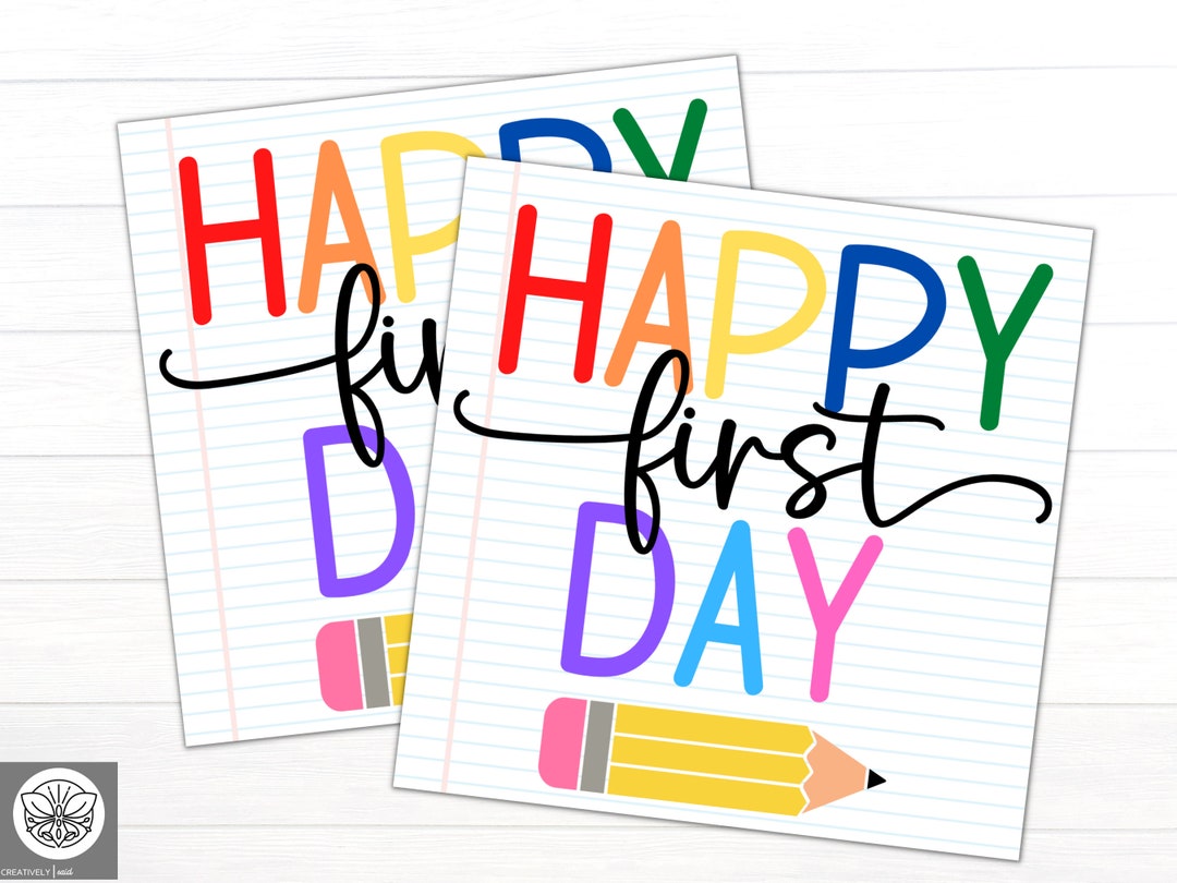 Printable Tags for First Day of School | Back to School Tag | Teacher ...