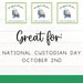 Custodian Appreciation Day Printable Gift Tag | Janitor Thank You Gift ...