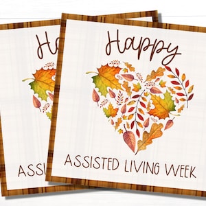 Assisted Living Week Printables | Happy Assisted Living Week Gift Tags ...