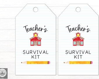 Teacher Survival Kit - Etsy