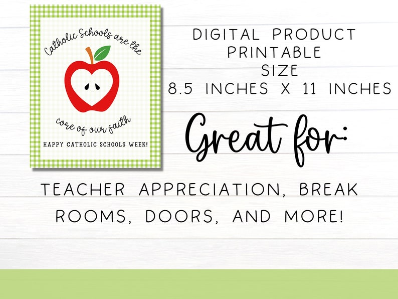 Catholic Schools Week Printable Gift Tags Catholic Education - Etsy