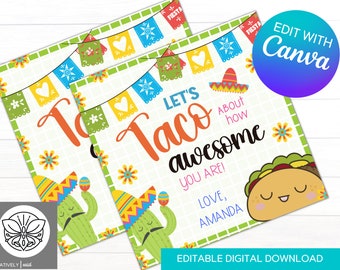 Taco Employee Appreciation - Etsy