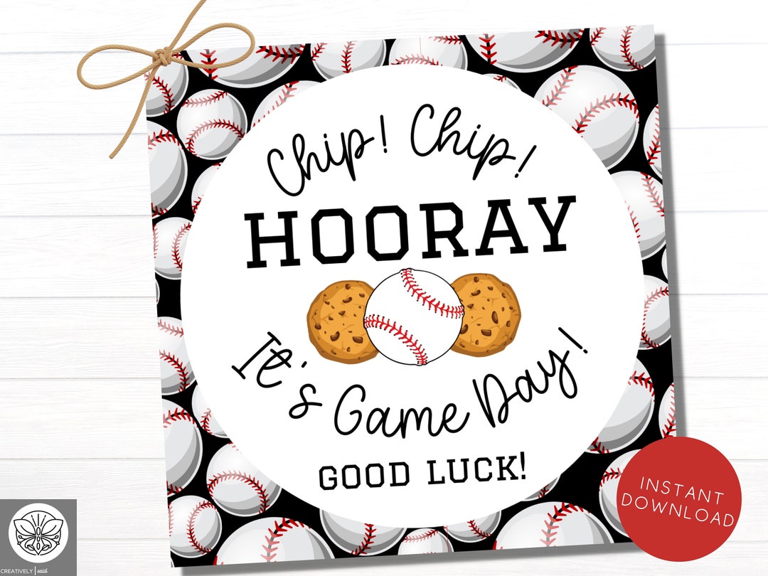 Baseball Coach Gift | Printable DIY Good Luck Baseball Locker Treat ...