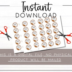 Cinnamon Roll Gift Tag | Teacher Nurse Staff Appreciation Gift Tag ...