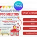 Editable Canva Template PTO Meeting Flyer Editable Canva Template Back ...