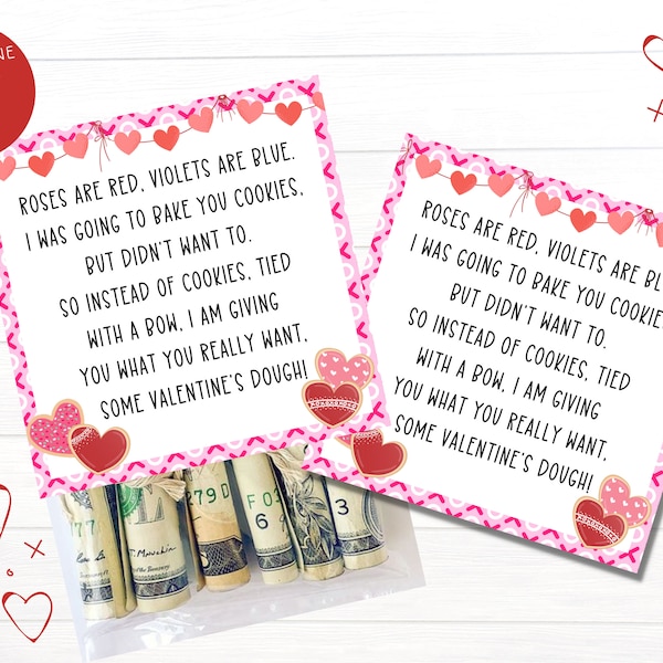 Diy Valentine Card - Etsy