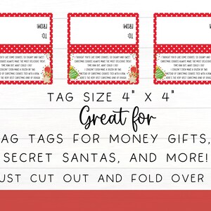 Holiday Dough Treat Bags | Christmas Dough Treat Bag Toppers | Money ...