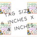 Printable Trail Mix Tag Teacher Appreciation Tag Teacher Treat Tag ...