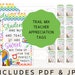 Printable Trail Mix Tag | Teacher Appreciation Tag | Teacher Treat Tag ...