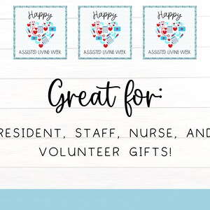 Assisted Living Week Printables Happy Assisted Living Week - Etsy