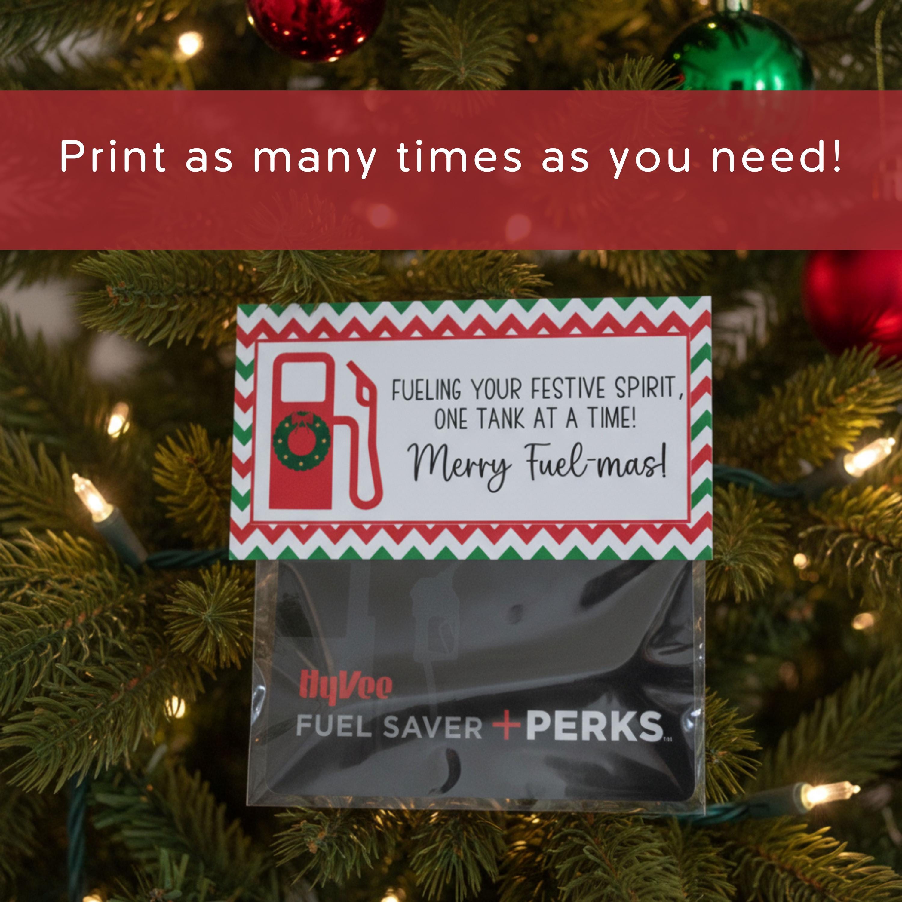 Gas Gift Card Christmas | Gas Money Gift Card Holder | White Elephant ...