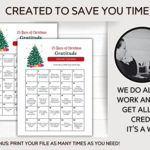 Advent Calendar Printable Christmas Countdown | Printable Calendars ...