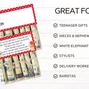 Christmas Money Holder | Money Holder Cards | Christmas Money Gift ...