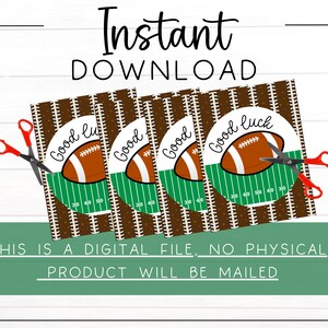 Football Good Luck Sign | Football Locker Sign | Football Coach Gift ...