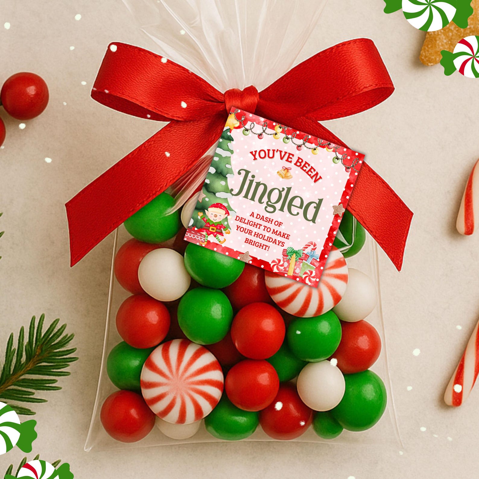 You've Been Jingled Printable Gift Tags | Christmas Gifts for Neighbors ...