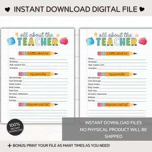 Meet the Teacher Back to School Flyer | Teachers Favorite Things | All ...