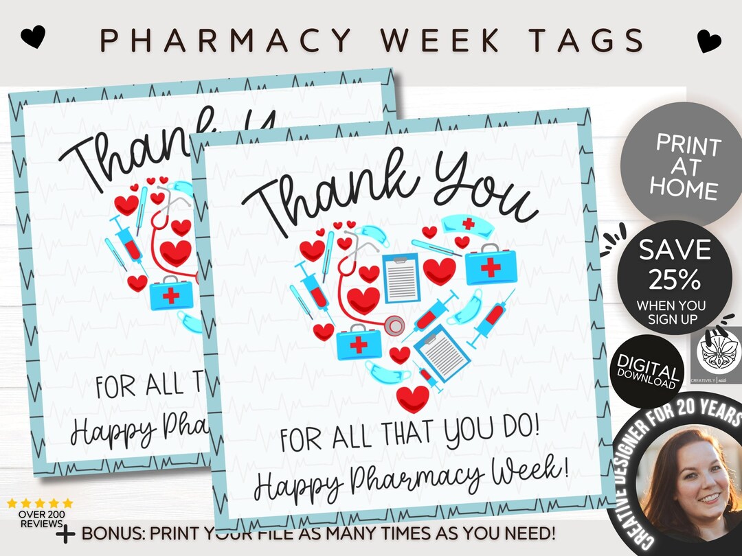 Pharmacy Week | Gifts for Pharmacists | Pharmacy Tech Appreciation Gift ...
