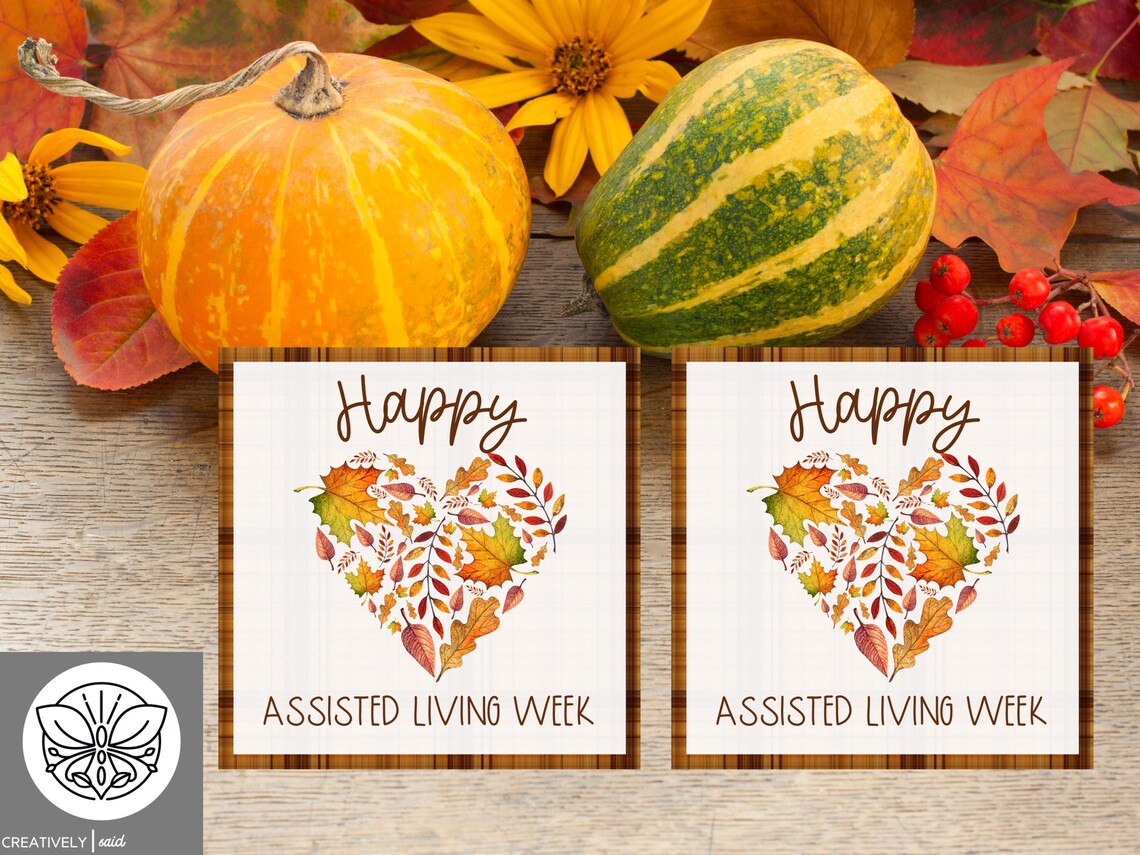 Assisted Living Week Printables Happy Assisted Living Week - Etsy