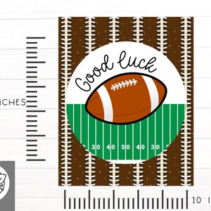 Football Good Luck Sign | Football Locker Sign | Football Coach Gift ...