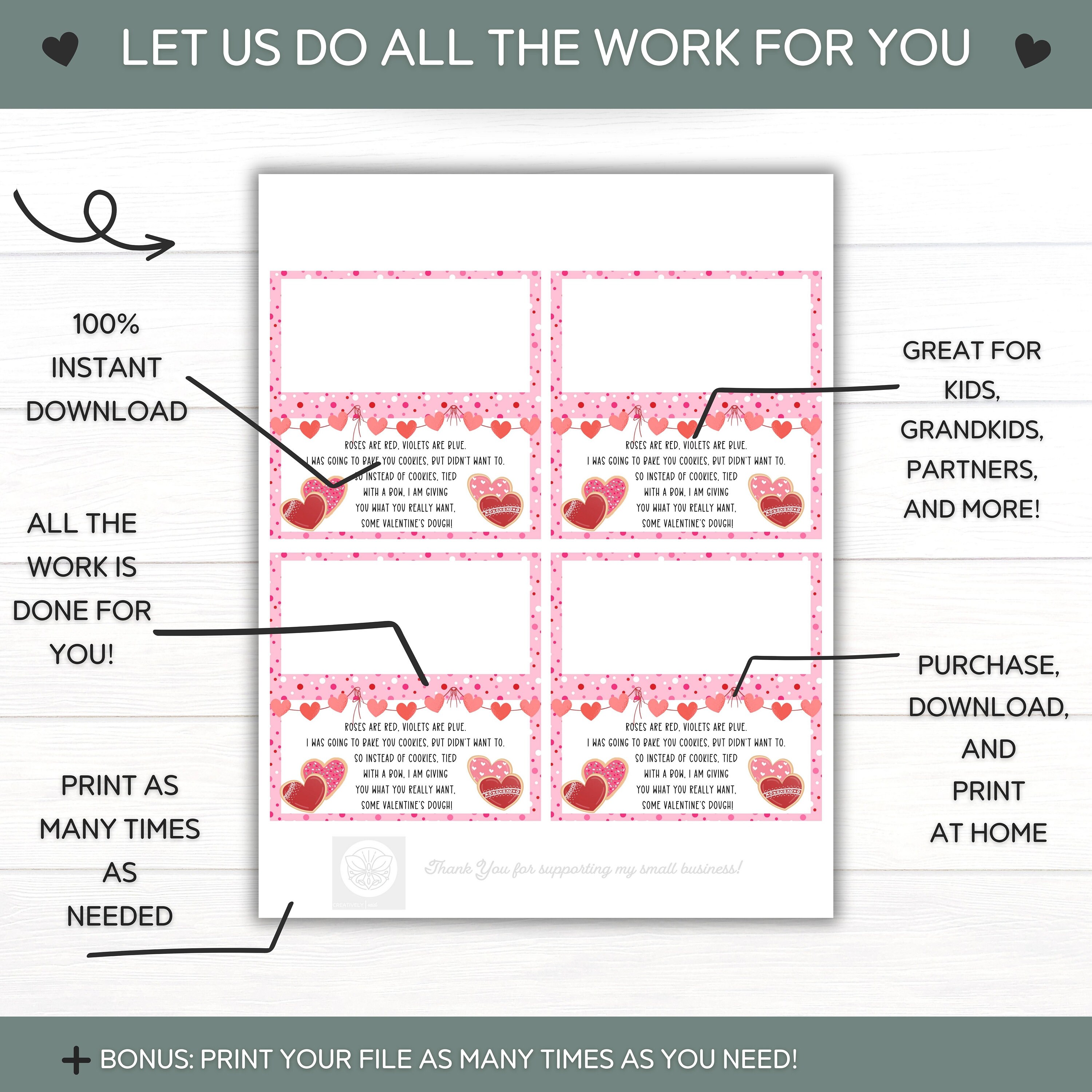 Valentine's Day Dough Money Gift | Valentine's Money Holder | DIY ...