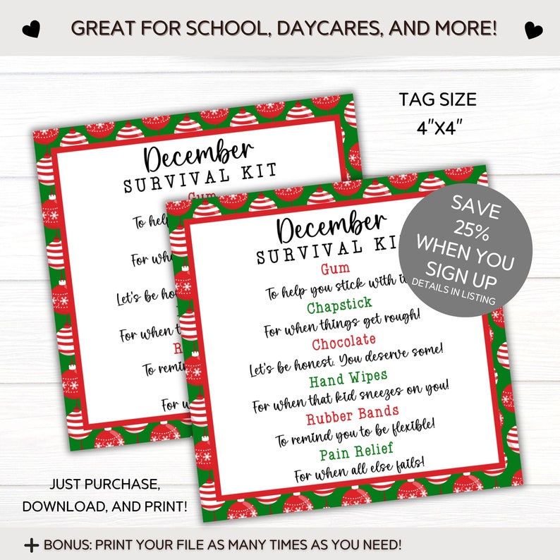 Teacher Daycare Teacher Preschool Christmas Gift | School Staff ...