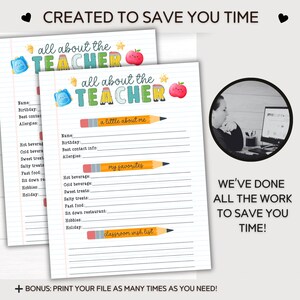 Meet the Teacher Back to School Flyer | Teachers Favorite Things | All ...