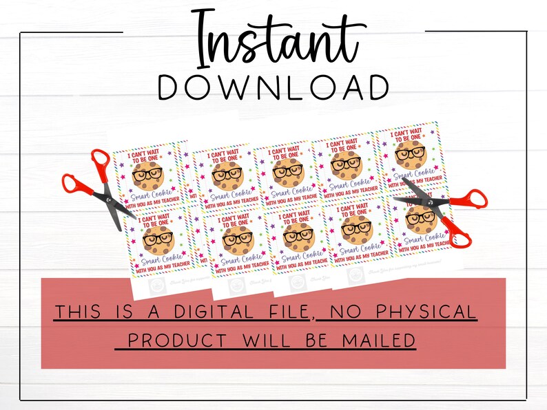 Printable Back to School Teacher Gift Tag First Day of - Etsy