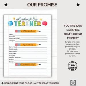 Meet the Teacher Back to School Flyer | Teachers Favorite Things | All ...