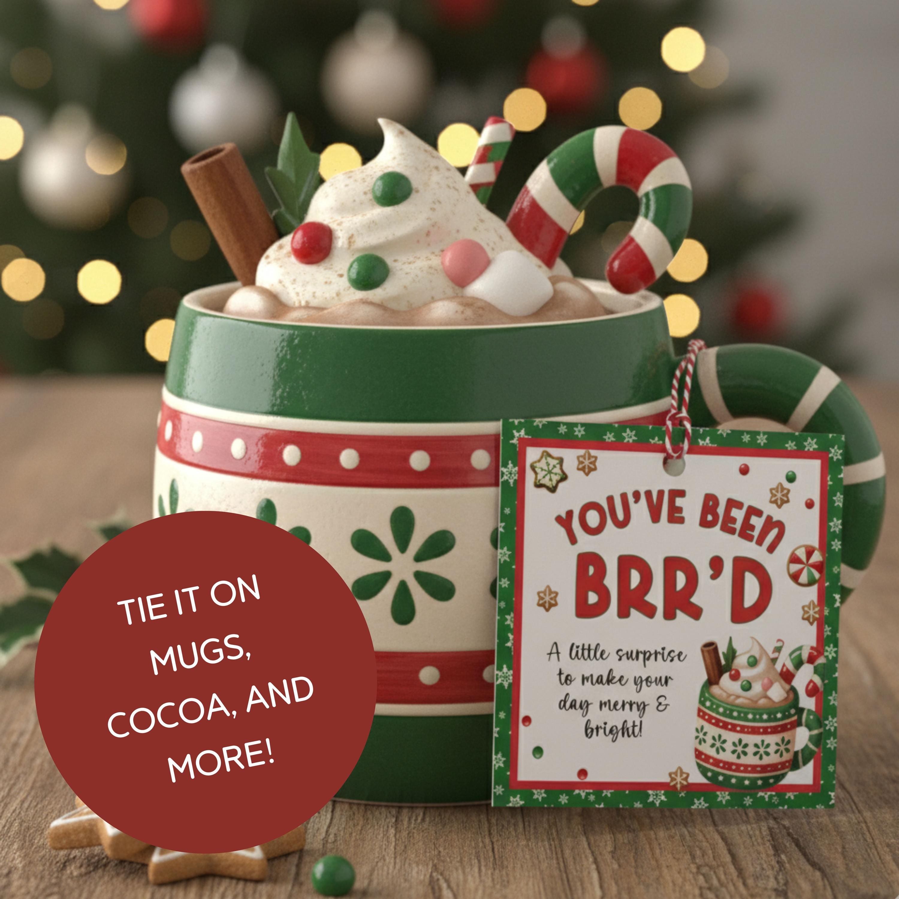 Brr Basket Christmas Gift Tag Printable | Gifts for Teen Girls ...