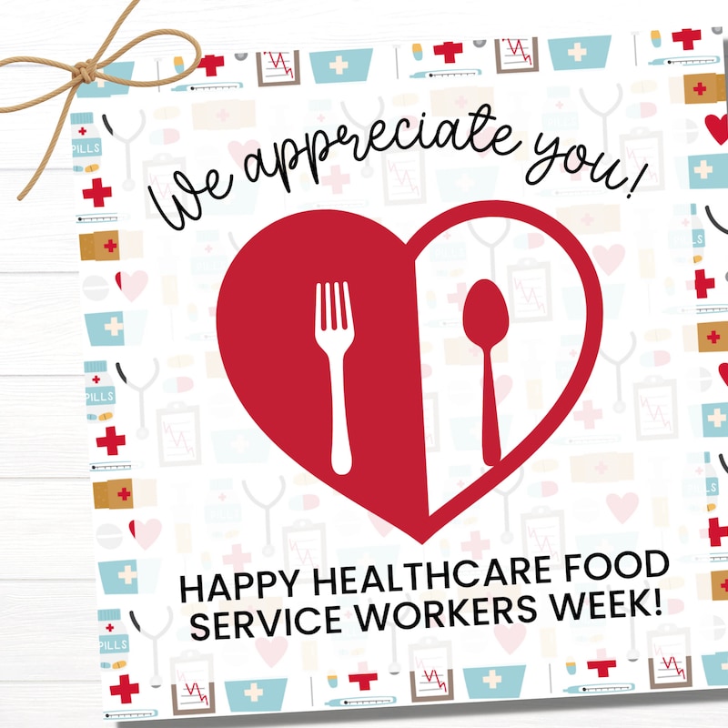 Healthcare Food Service Week - Etsy