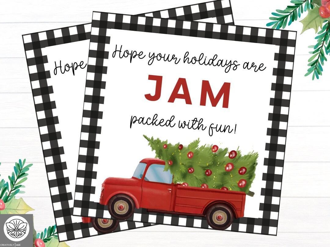 Jam Christmas Gift Christmas Gift for Neighbors Christmas - Etsy